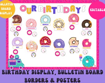 Classroom Donut Decor - Etsy