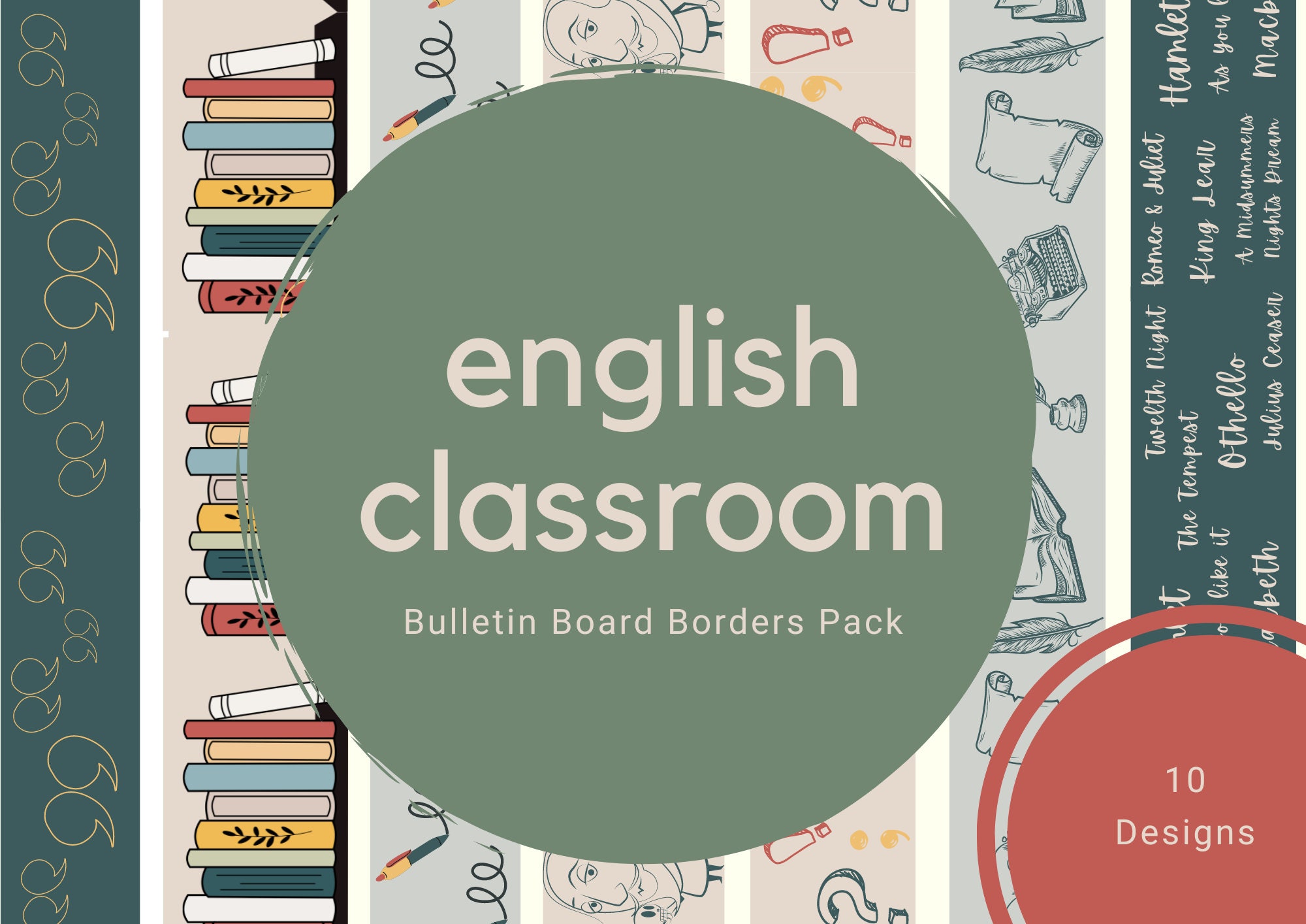 High School English Classroom Decorations