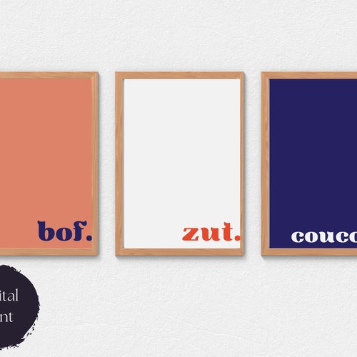 French Alphabet Printable Poster for Classroom Decor and - Etsy