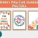 Groovy Positive Mindset Classroom Posters Groovy Bulletin Board Groovy ...