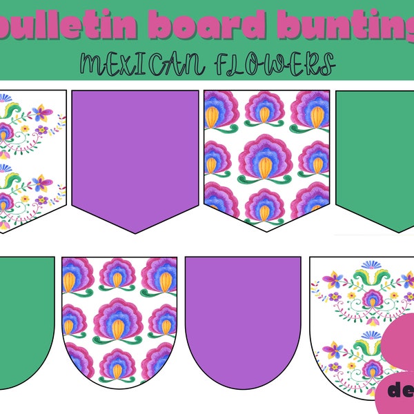 Mexican Bulletin Board Border - Etsy