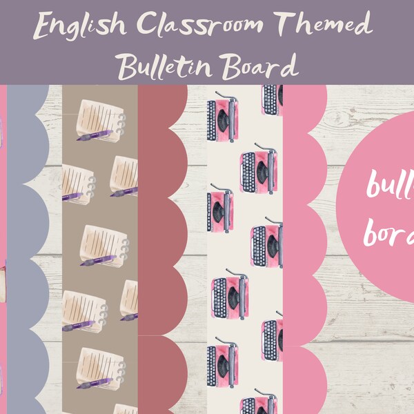 English Classroom - Etsy