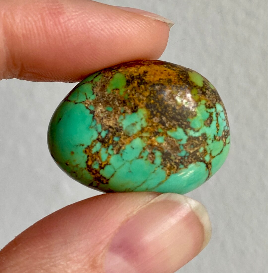 Mini Mexican Turquoise Polished Stone - Etsy