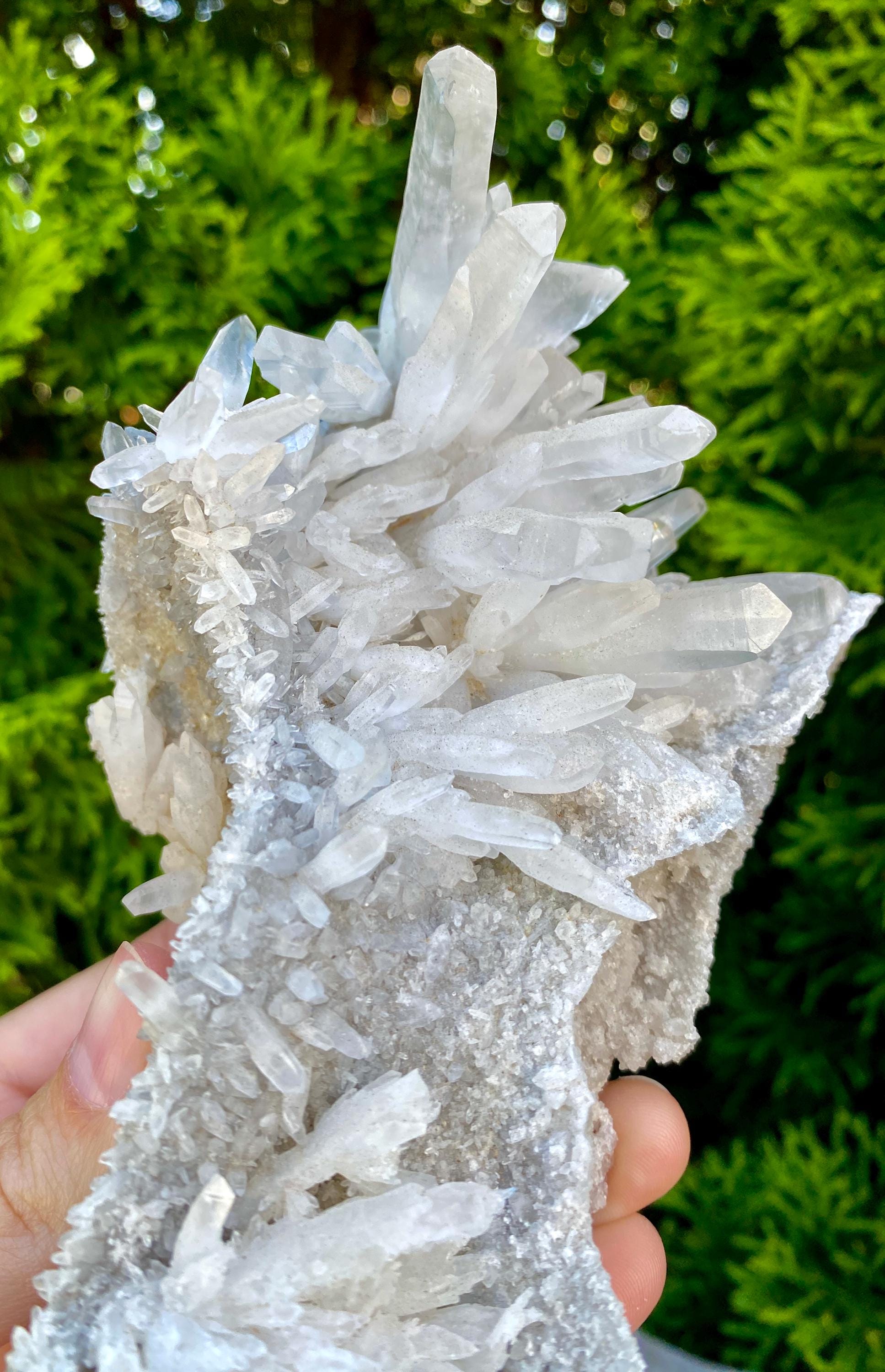 Wow! Quartz Flower Cluster From Peru - Etsy
