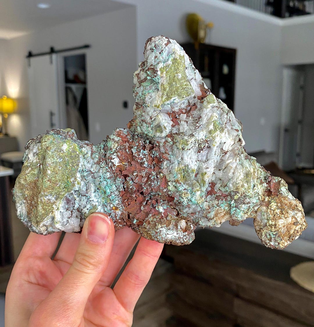 RARE Crystalized Native Copper - Etsy