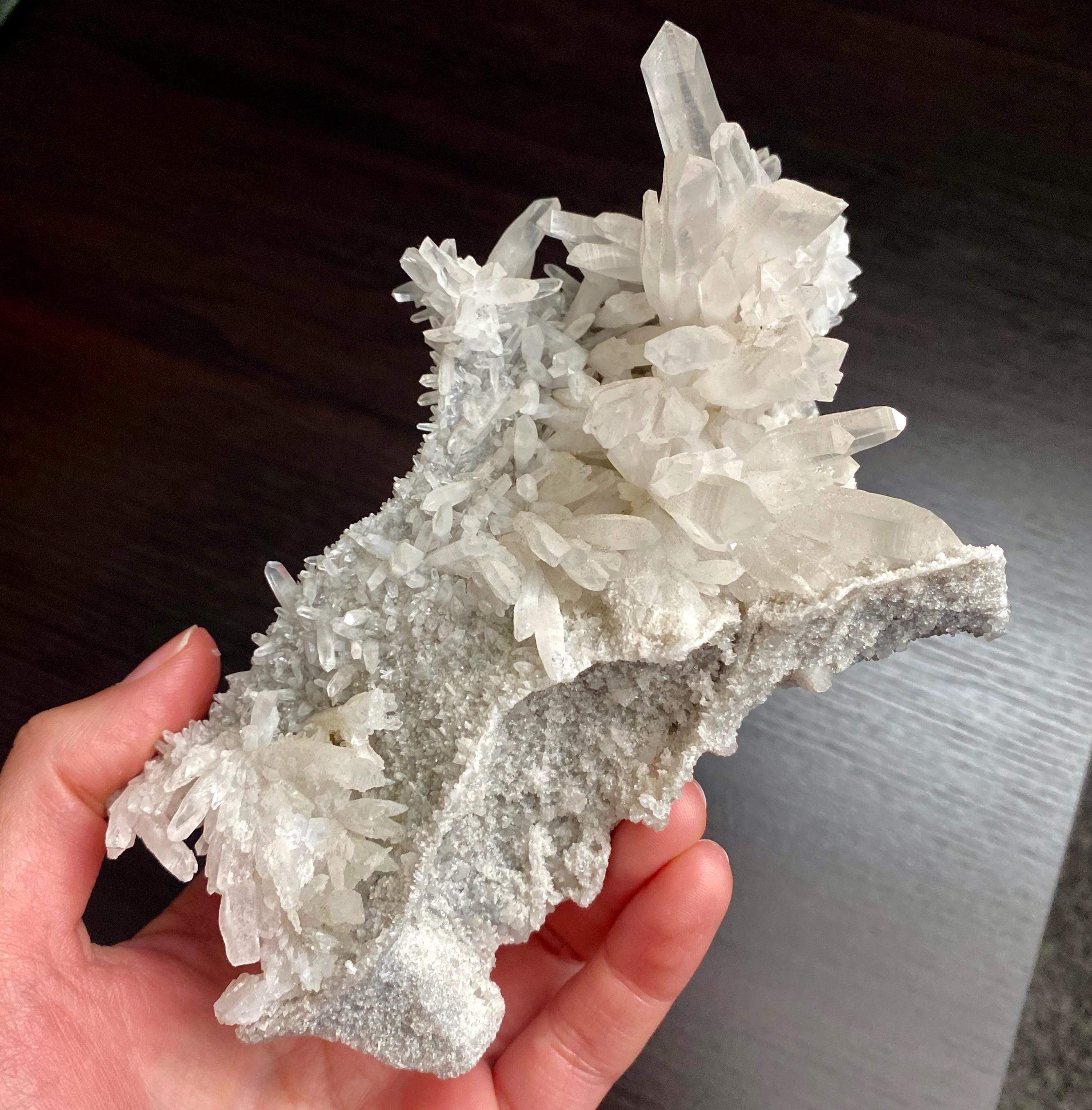 Wow! Quartz Flower Cluster From Peru - Etsy