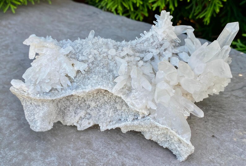 Wow! Quartz Flower Cluster From Peru - Etsy