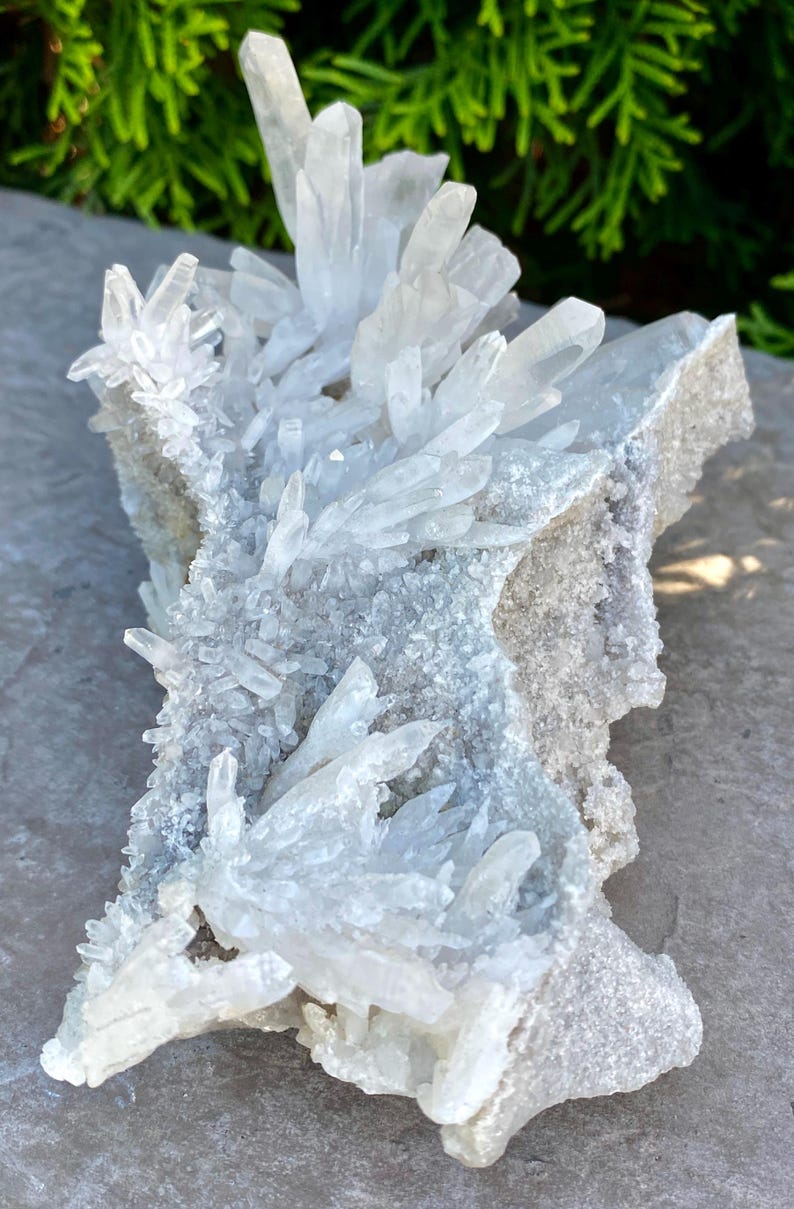 Wow! Quartz Flower Cluster From Peru - Etsy
