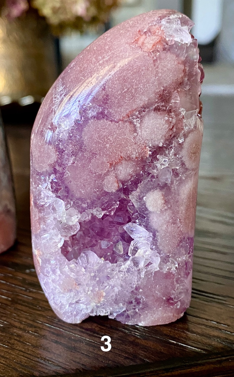 Pink Amethyst Free Forms - Etsy