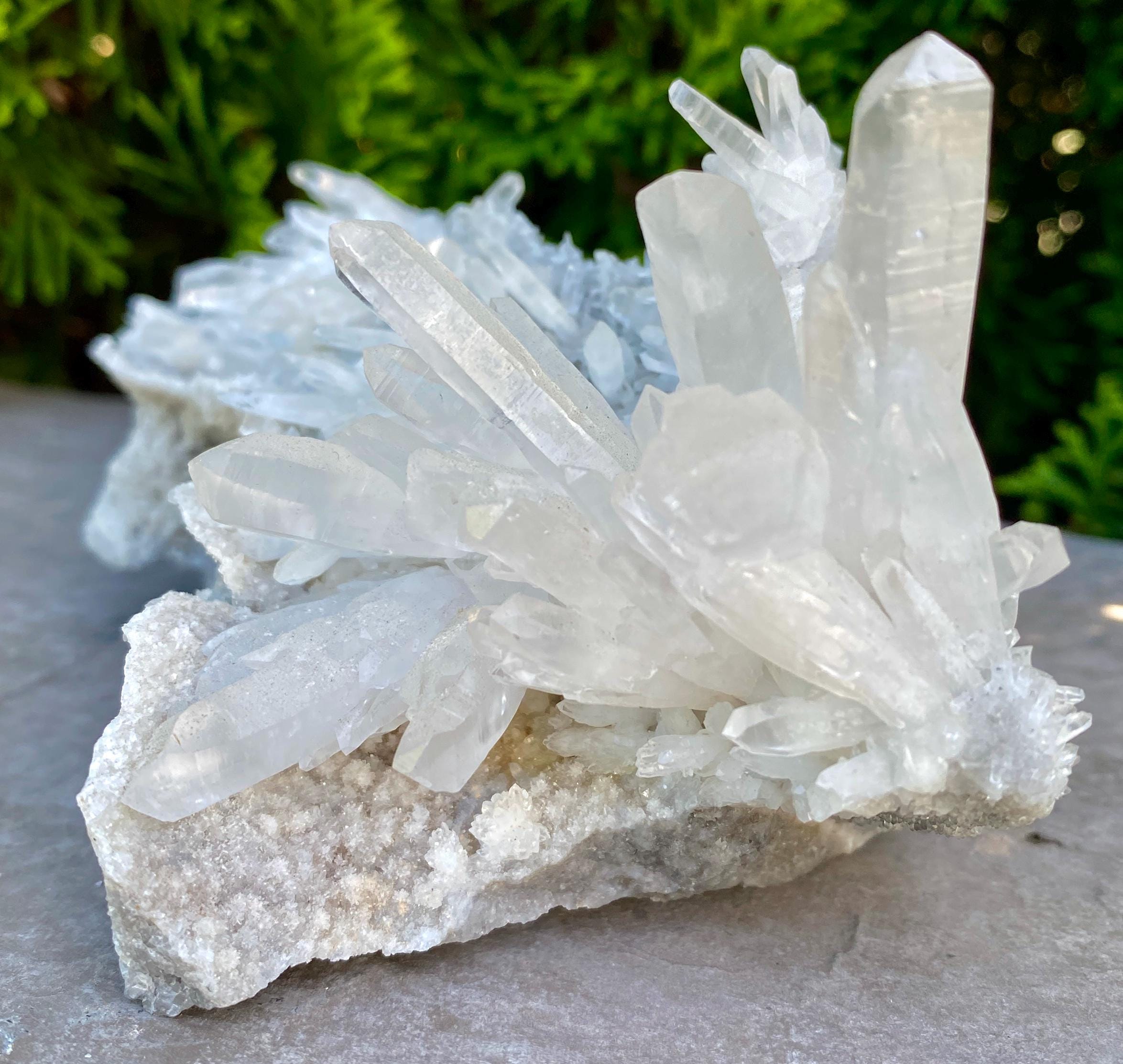 Wow! Quartz Flower Cluster From Peru - Etsy