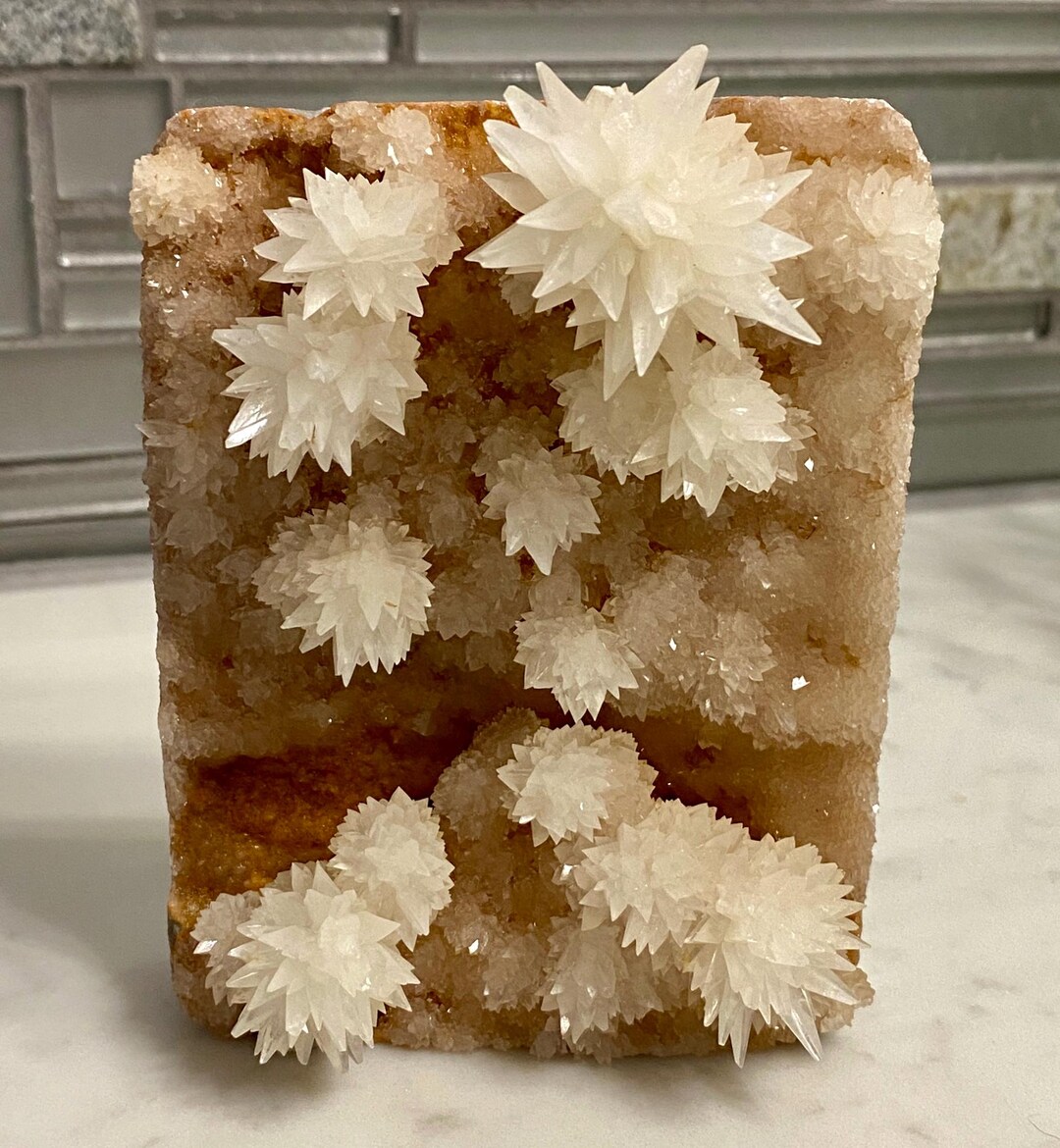 Wow! Calcite Flower Cluster - Etsy