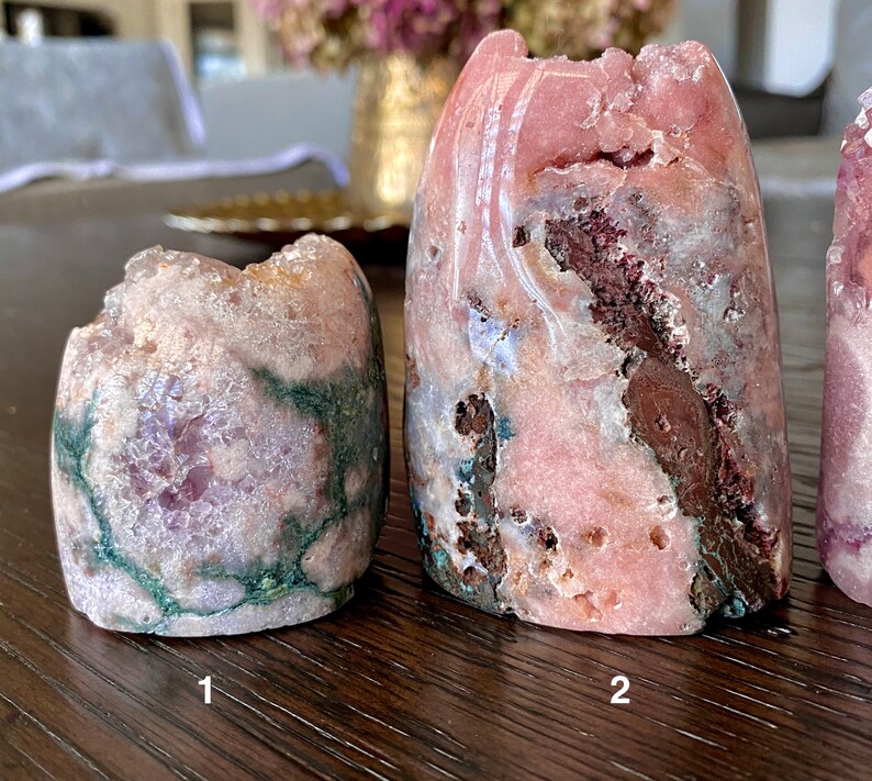 Pink Amethyst Free Forms - Etsy