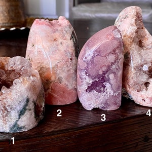 Pink Amethyst Free Forms - Etsy