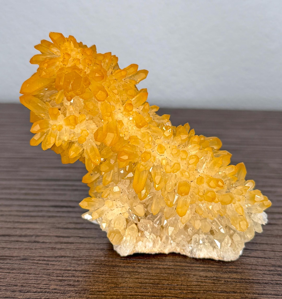 Mango Quartz Mini Cluster From Sichuan China - Etsy