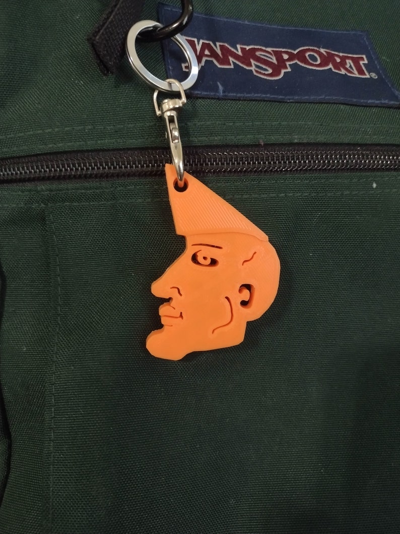 Chad Keychain: STL File for 3D Printing - Etsy