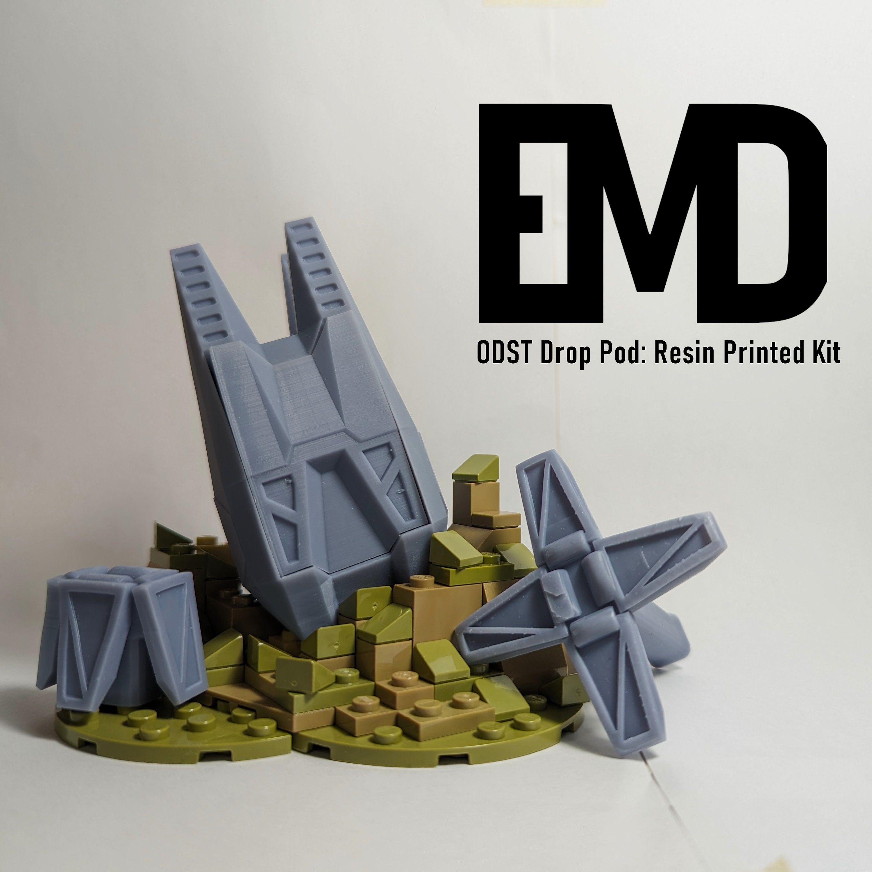 Physical MCX Helljumper Drop Pod Kit: Ready to Paint - Etsy