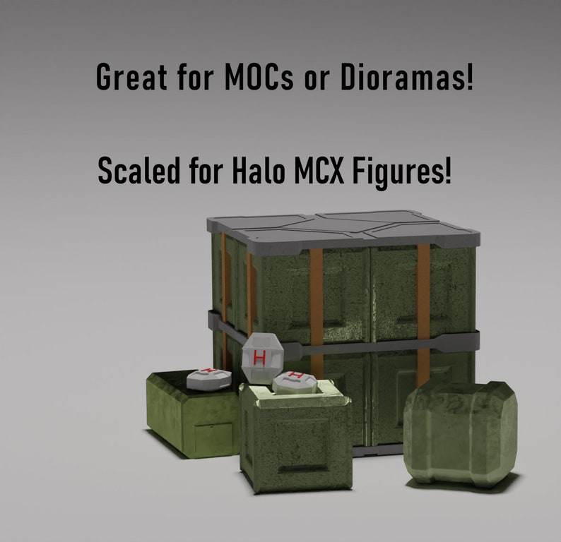 MCX Marine Resupply Package: .STL Files for 3D Printing - Etsy