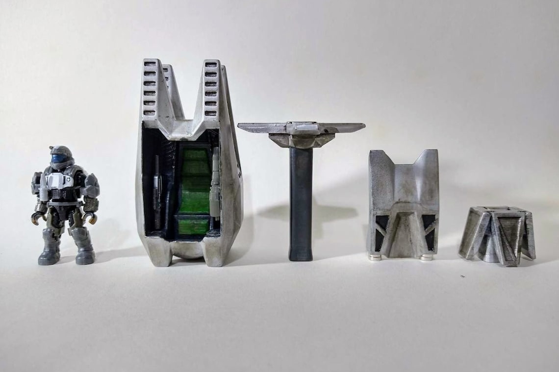 MCX Helljumper Drop Pod: .STL Files for 3D Printing - Etsy