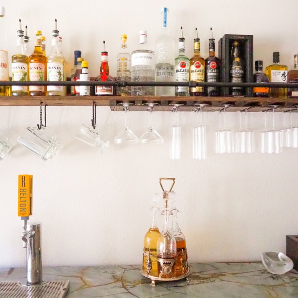 Liquor Shelf - Etsy
