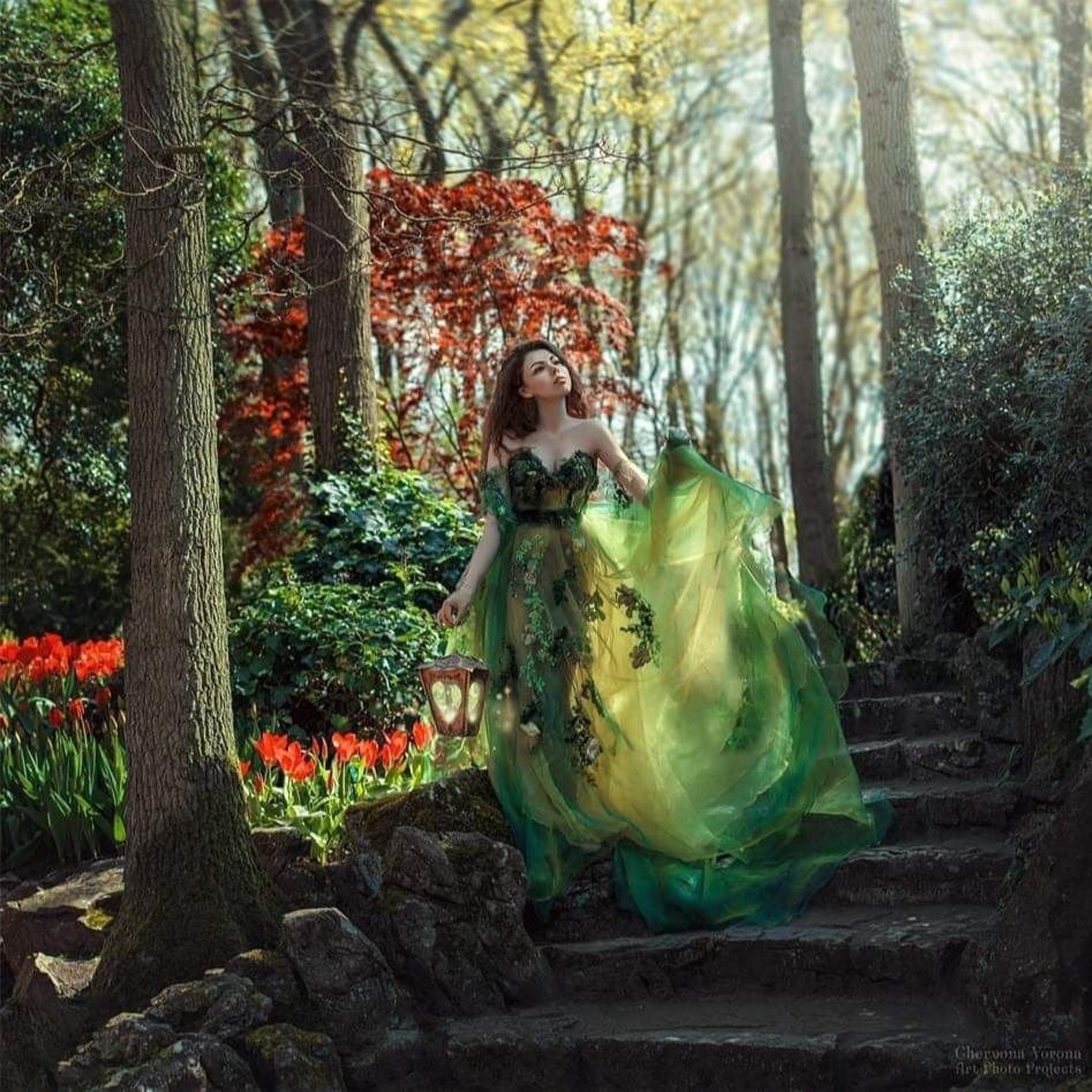 Green Off Shoulder Sweetheart Wedding Dress Retro Bridal Etsy Uk