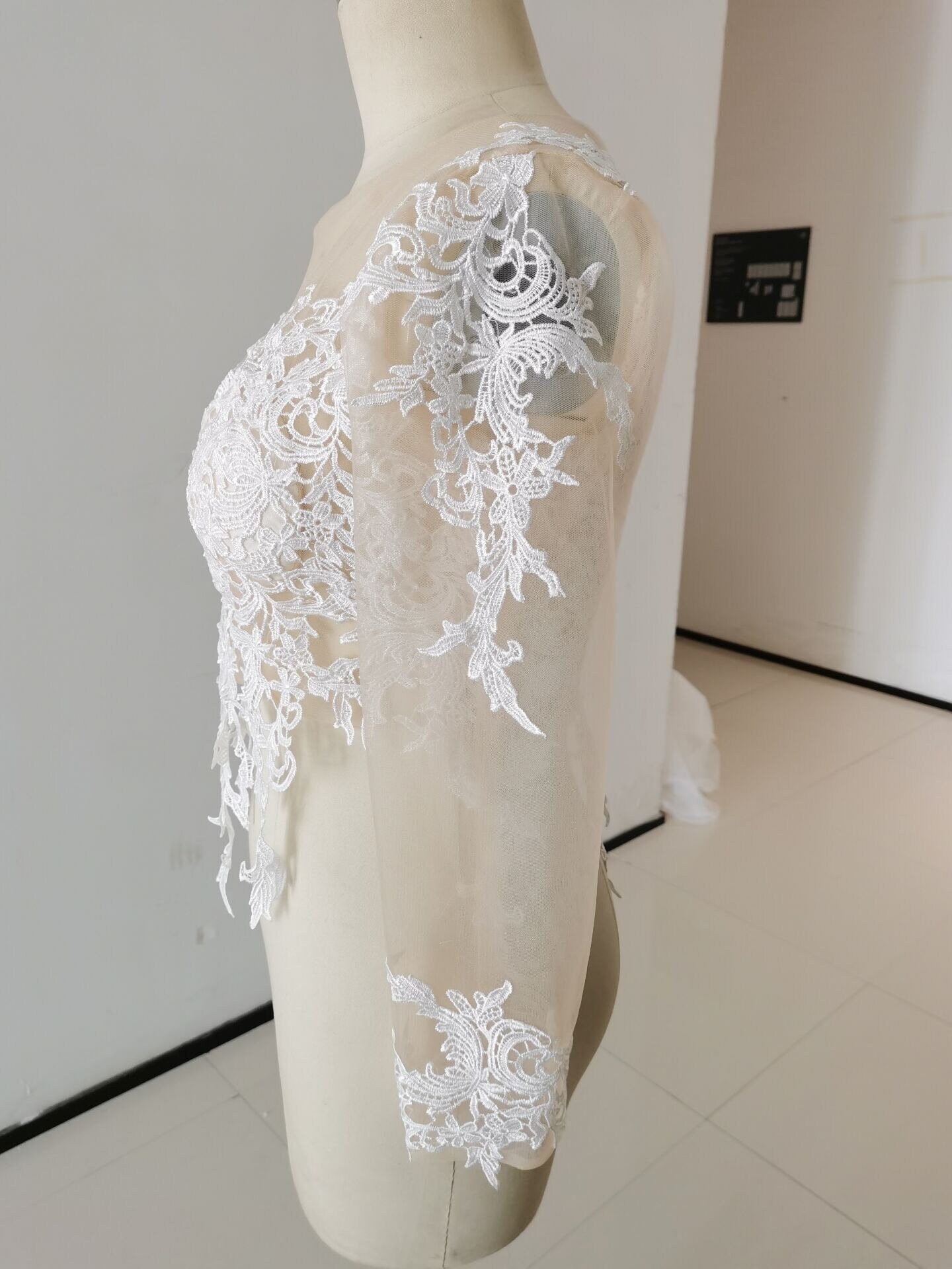 Long Sleeve Lace Bridal Wrap Bridal Cover Up Bridal Cape - Etsy