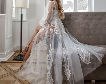 Sheer White Nightgown - Etsy