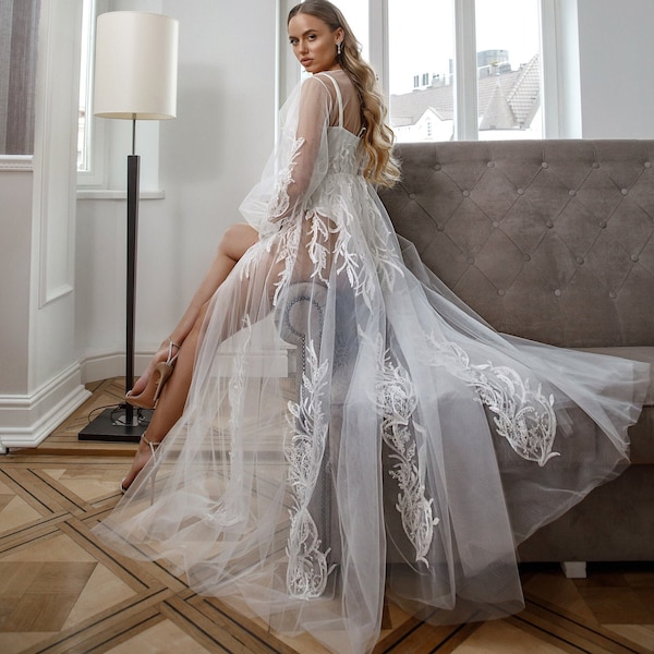 See Through Robe - Etsy UK