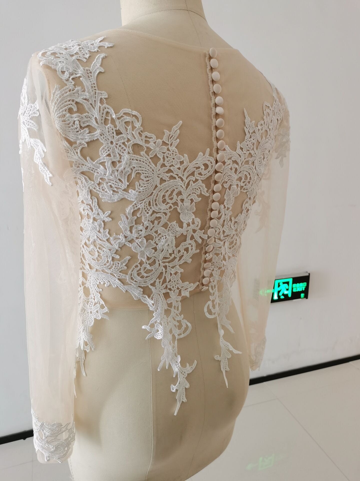 Long Sleeve Lace Bridal Wrap Bridal Cover Up Bridal Cape - Etsy