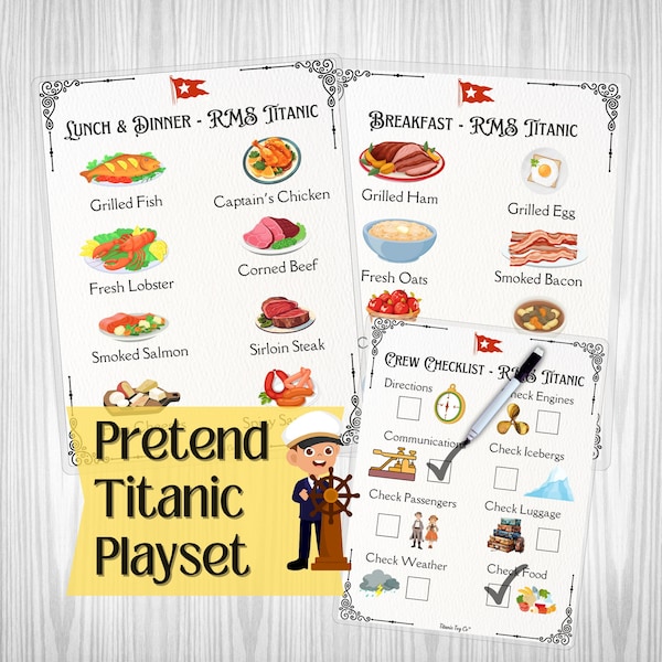 Titanic Sinking Ship Cake Topper - Etsy