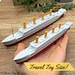 12 HMHS Britannic Model Britannic Toy Titanic Toy Titanic - Etsy