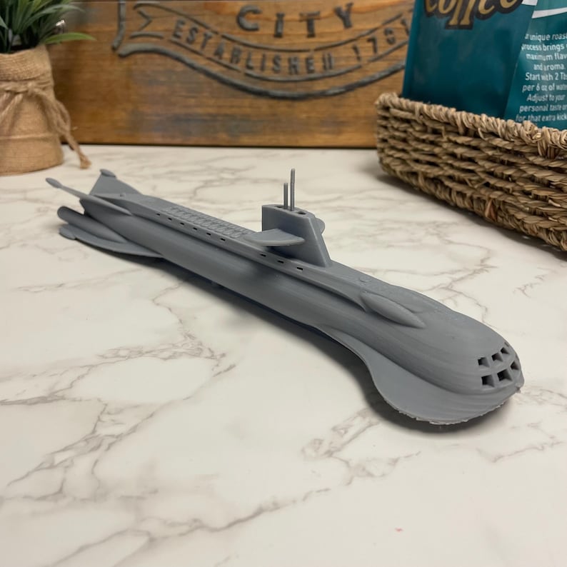 12” Seaview Submarine Model – Retro 1960s Voyage to the Bottom of the ...