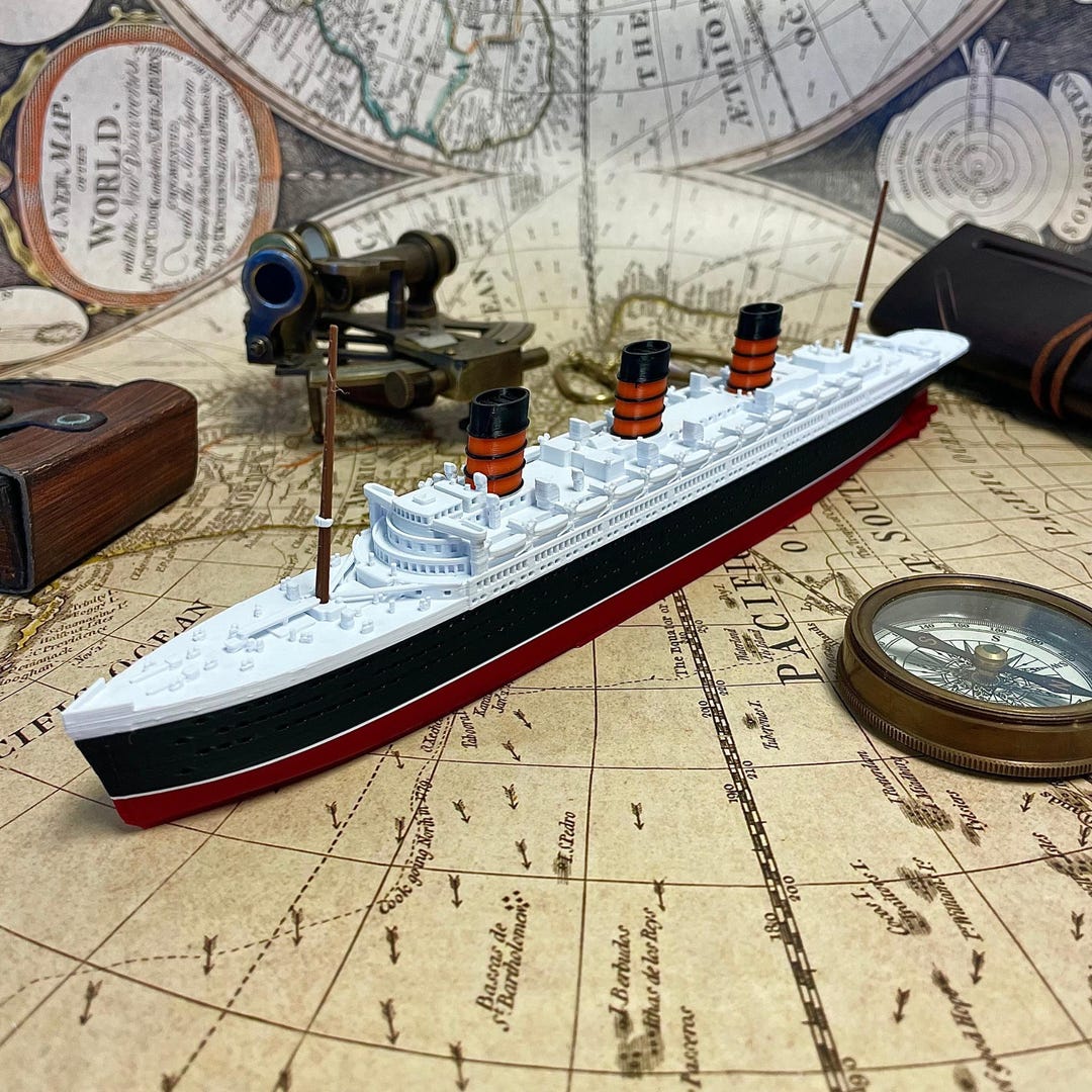 12” Queen Mary Model, Titanic Toy, Titanic Model, Titanic Toys for Kids ...
