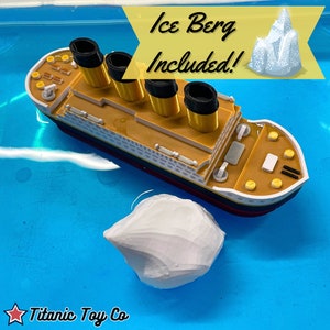 8 Titanic Bath Pool Toy or Bath, Titanic Toy for Kids, Titanic Cake ...