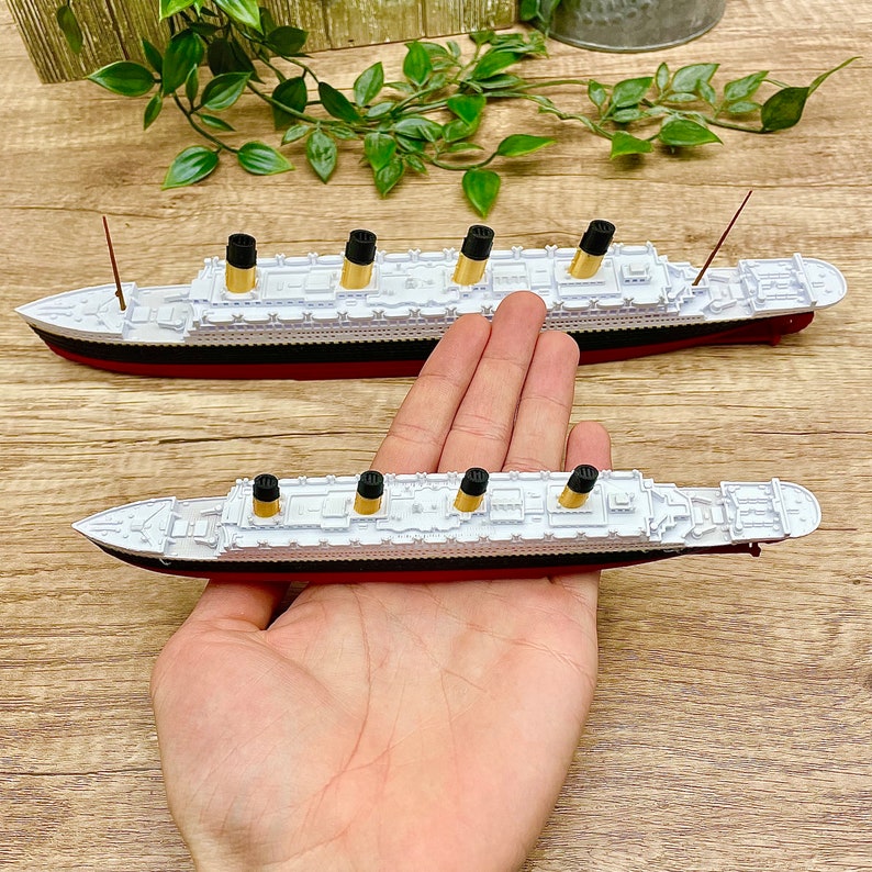 12” RMS Olympic Model, History Gift, Unsinkable Titanic Gift, Titanic ...