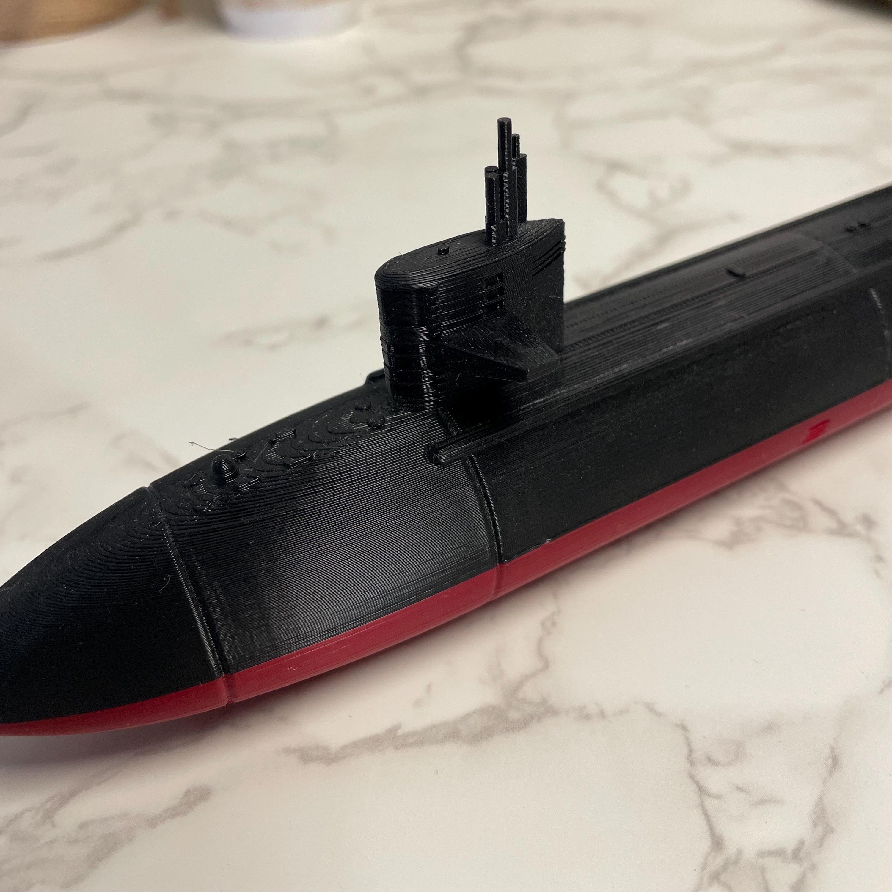 12” Sturgeon-class Submarine Model – Cold War Navy Sub Replica ...