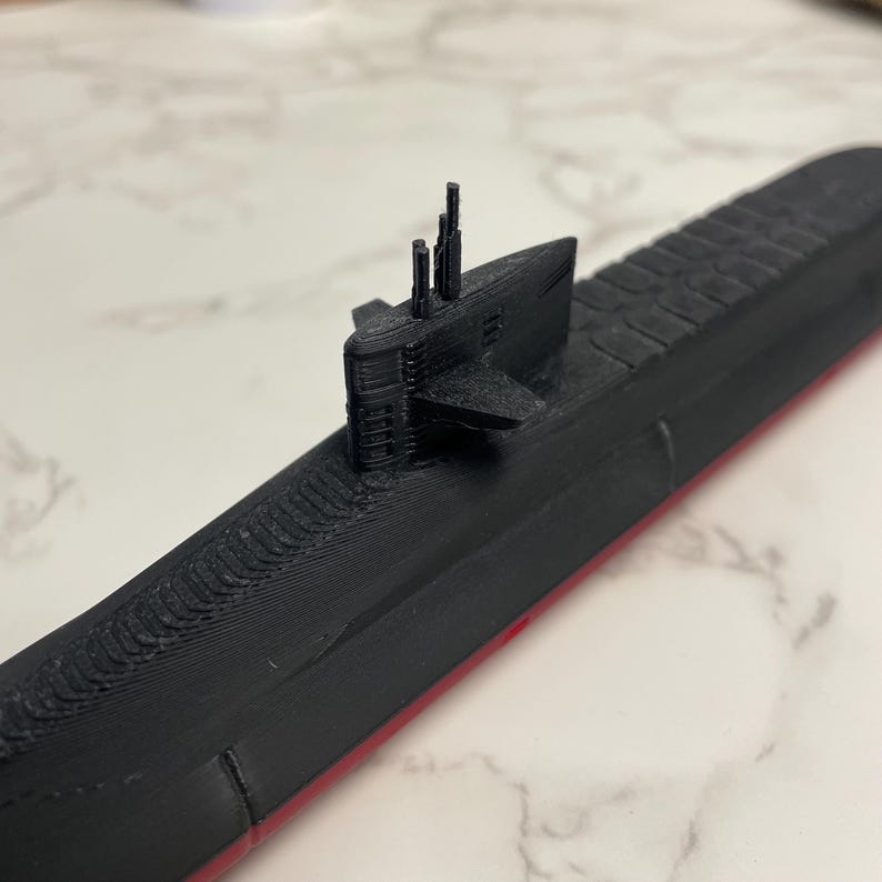 12” Benjamin Franklin-class Submarine Model – Navy Nuclear Sub Replica ...