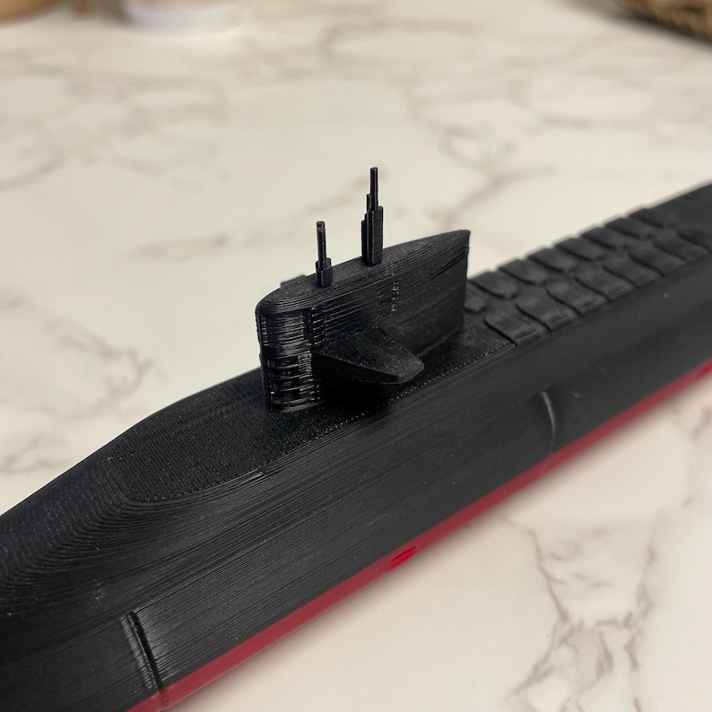 12” Lafayette-class Submarine Model – Navy Nuclear Sub Replica, Cold ...