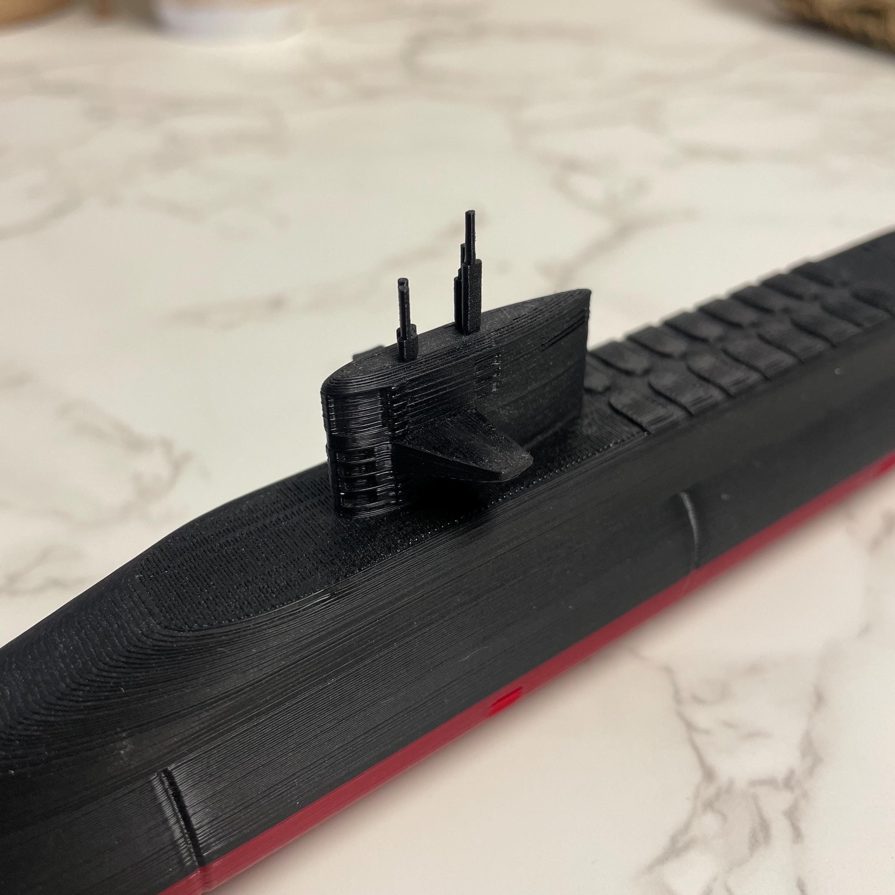 12” Lafayette-class Submarine Model – Navy Nuclear Sub Replica, Cold ...