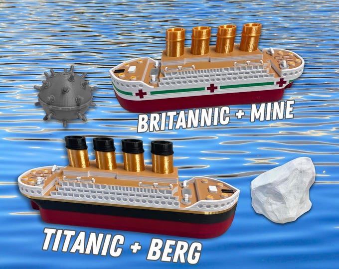 Floating Titanic Toys, Titanic Bath Toy, Titanic Toy for Kids ...