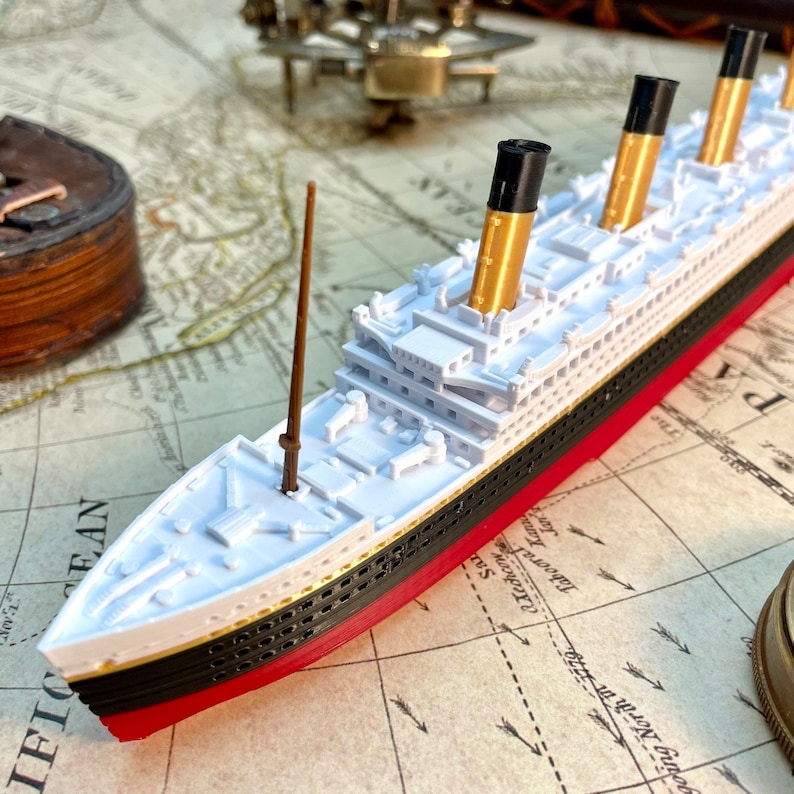12” RMS Olympic Model, History Gift, Unsinkable Titanic Gift, Titanic ...