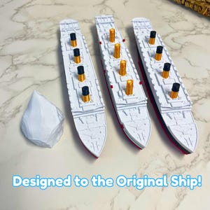 Floating Titanic Toys, Titanic Bath Toy, Titanic Toy for Kids ...