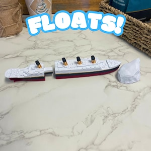 Split in Half Titanic Toy, Break in Half Titanic Bath Toy, Titanic Toy ...