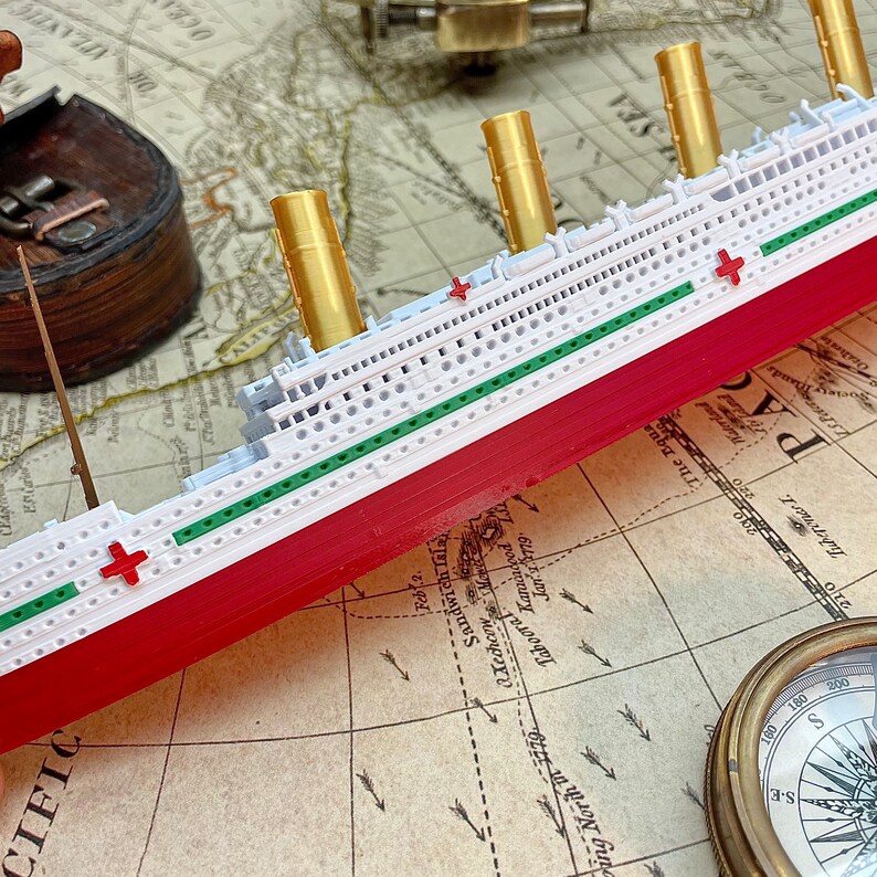 12 HMHS Britannic Model Britannic Toy Titanic Toy Titanic - Etsy UK
