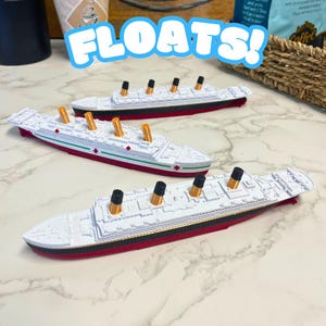 Floating Titanic Toys, Titanic Bath Toy, Titanic Toy for Kids ...
