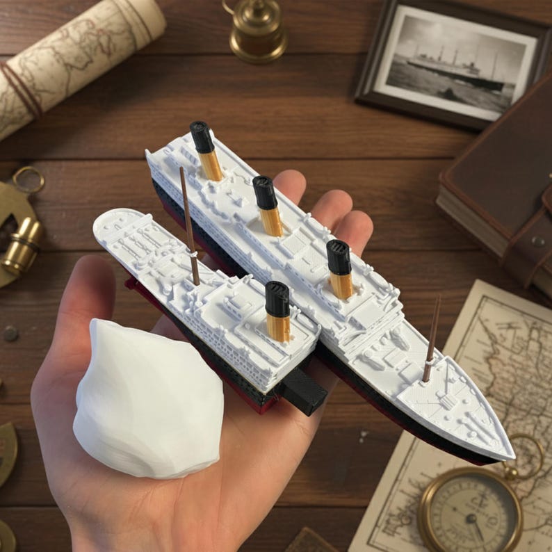 12" Split in Half Titanic Toy, Break in Half Titanic Toy, Titanic Toy ...