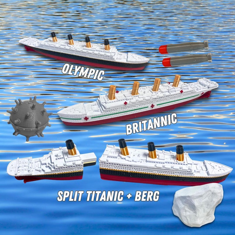 Rms Titanic Toy - Etsy UK