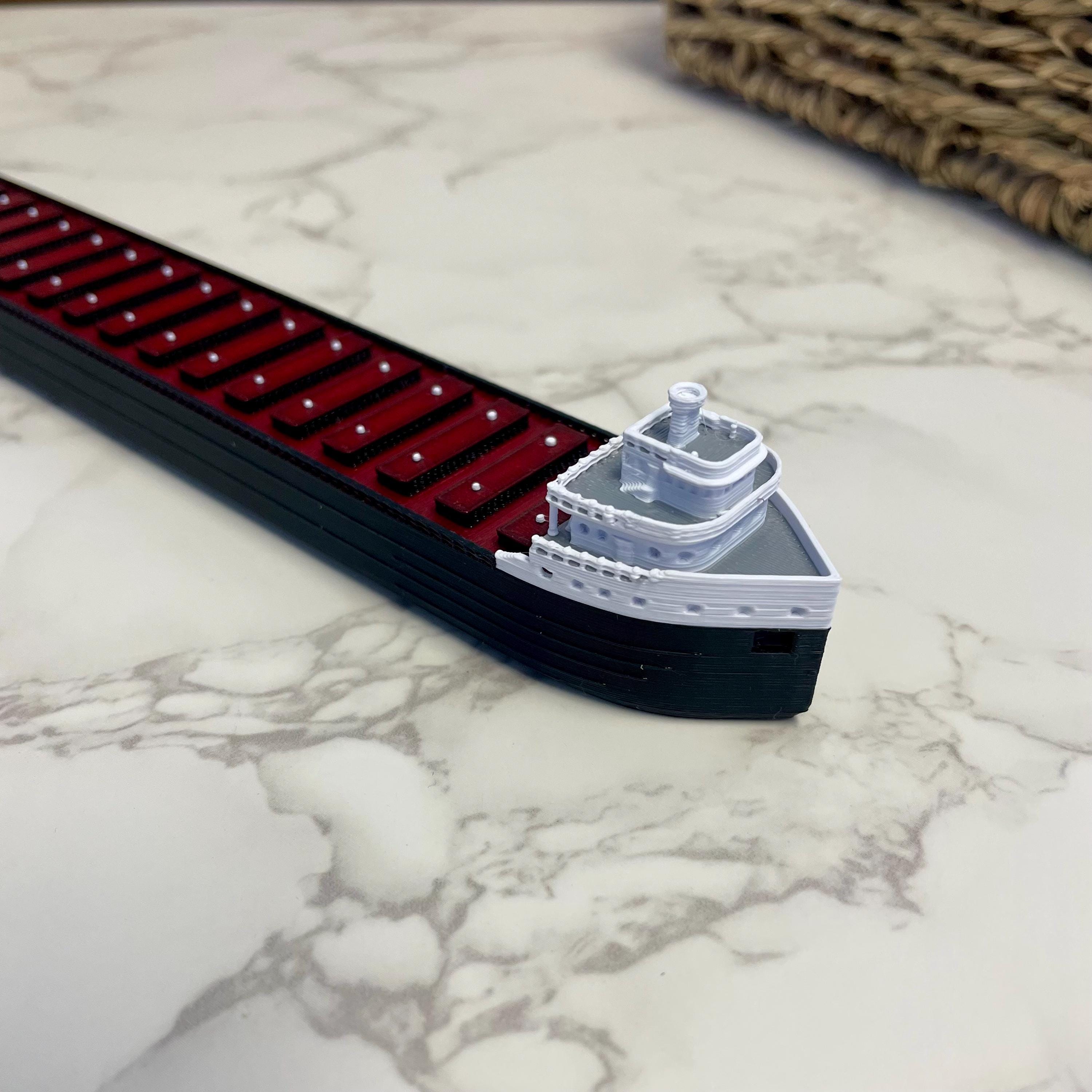 12” William Clay Ford Freighter Model, Titanic Toy, Titanic Cake Topper ...