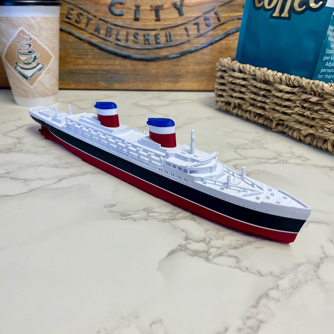 12” SS United States Model, Titanic Toy, Titanic Cake Topper, Titanic ...