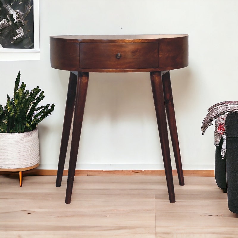 Half Moon Table - Etsy