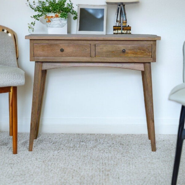 Small Narrow Writing Desk - Etsy